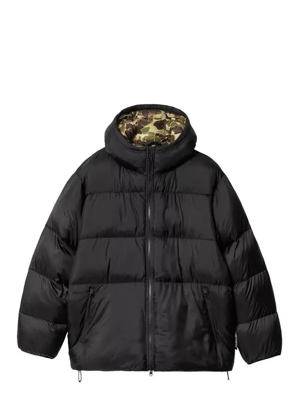 Carhartt Work In Progress Piumino Toronto Ripstop Poly Nero Jacket - Black