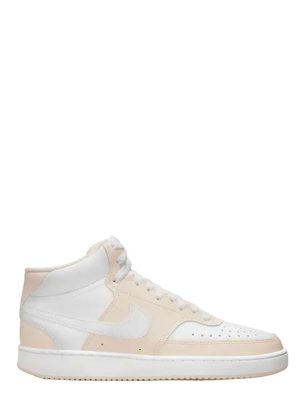 Nike Court Vision Mid Sneakers - Guava Ice/white