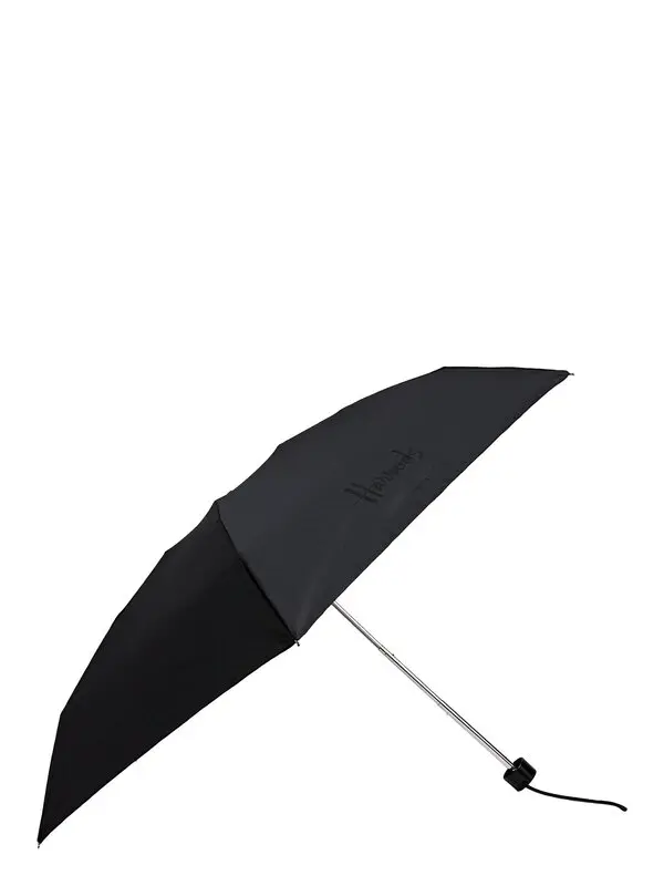 Harrods Logo Umbrella - Black