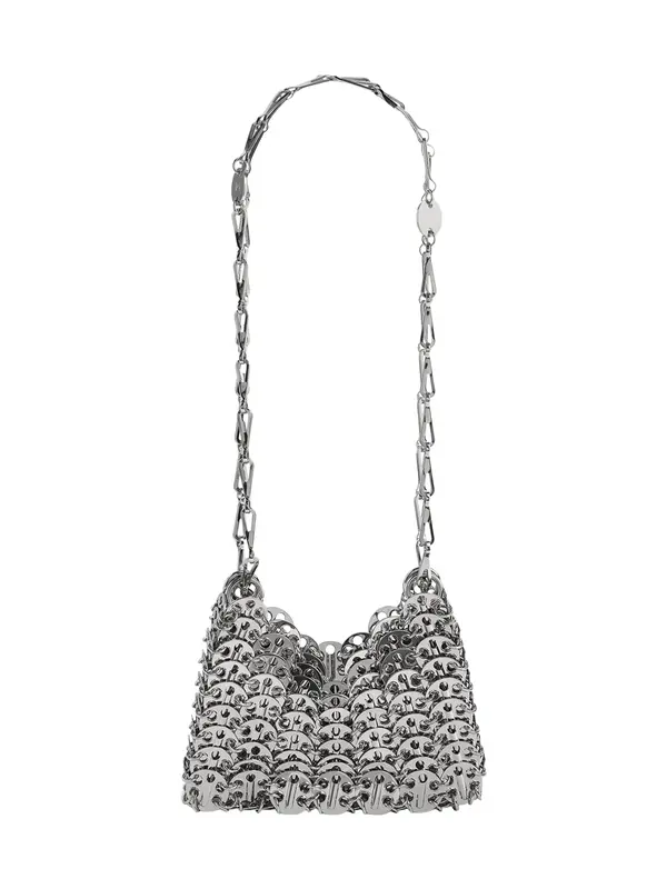 Rabanne Chainmail Nano Bag - Silver