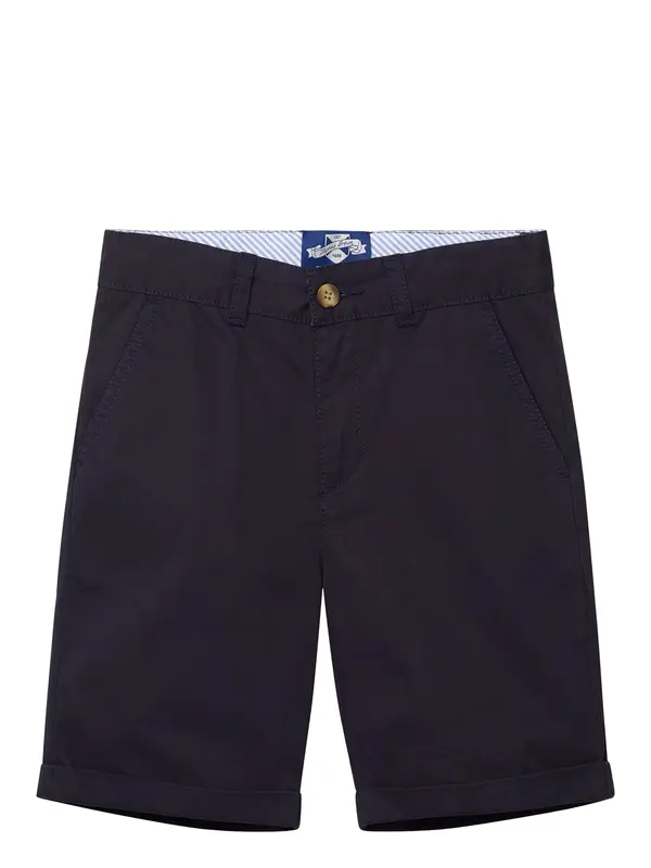 Trotters Cotton Charlie Chino Shorts - Navy