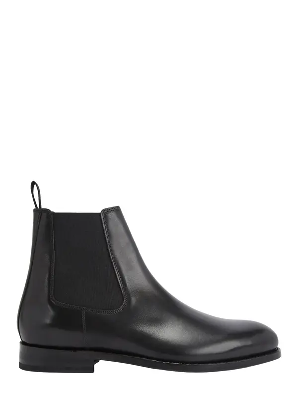 Kurt Geiger Leather Sloane Chelsea Boots - Black