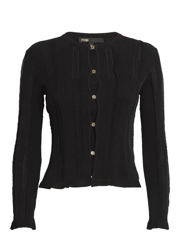 Maje Madeline Two-in-one Set - Black
