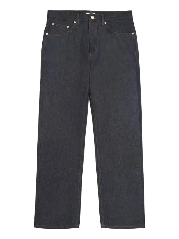Sandro Straight Leg Jeans - Blue