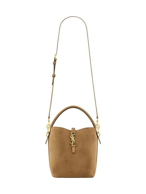 Saint Laurent Small Le 37 Bucket Bag - Green