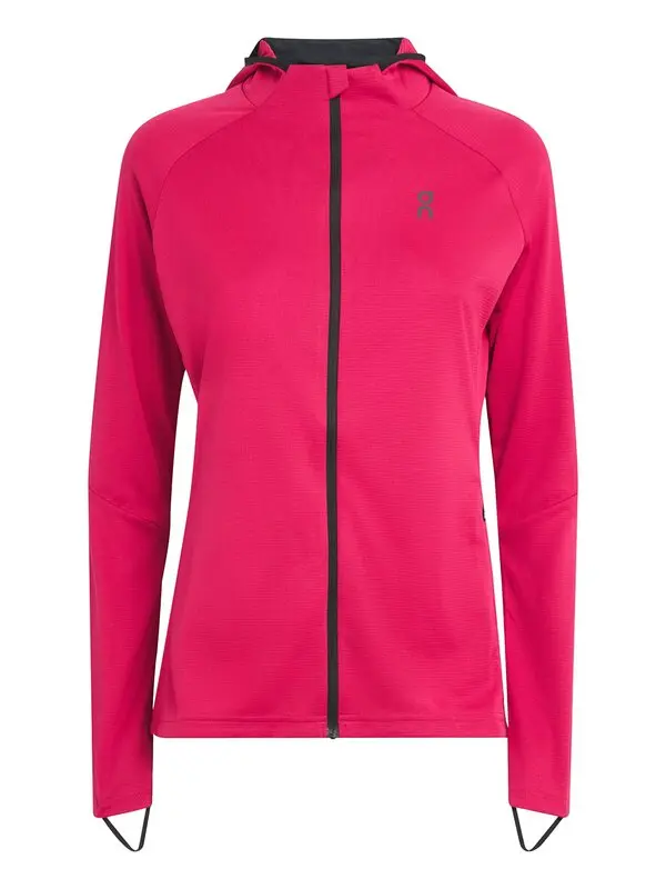 On Zip-up Climate Hoodie - Pink