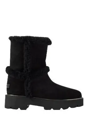 AQUAZZURA - Aquazzura Teddi Shearling-Trimmed Boots