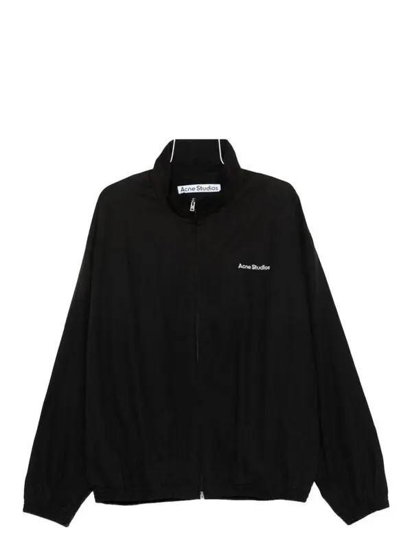 Acne Studios Embroidered Logo Jacket - Black