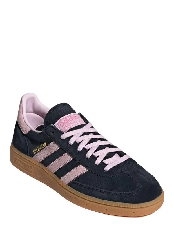 Adidas Handball Spezial Sneakers - Core Black / Clear Pink / Gum