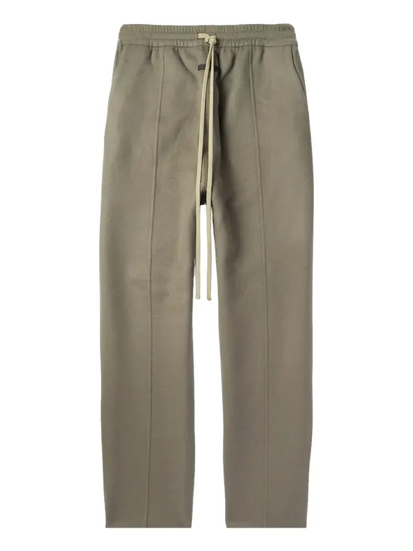 Fear Of God Forum Wool And Cashmere-blend Trousers - Brown