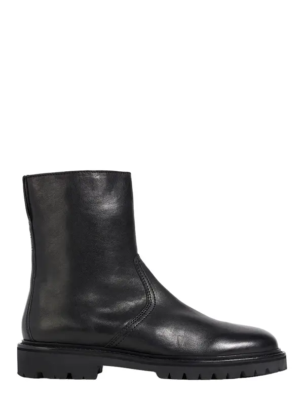 Isabel Marant Ranger Leather Boots - Black