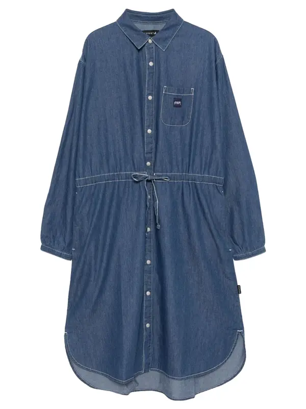 SPORT B. BY AGNÈS B. Chambray Shirt Dress - Blue