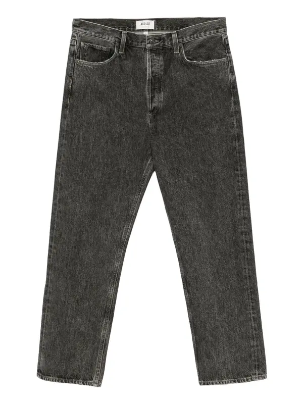 AGOLDE 90's Straight Leg Jeans - Grey