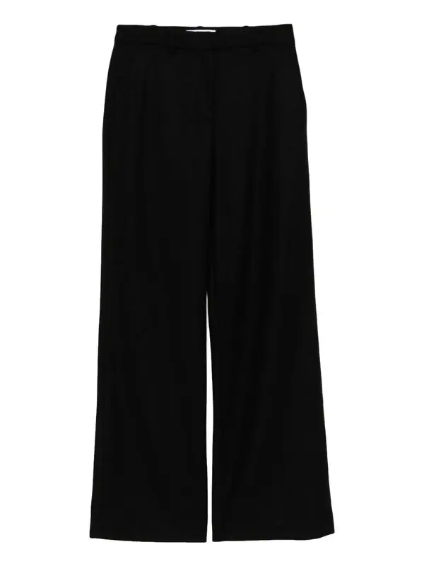 Maison Kitsuné Relaxed Trousers - Black
