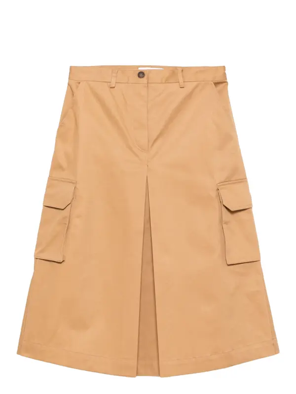 Maison Kitsuné Utility Skirt - Brown
