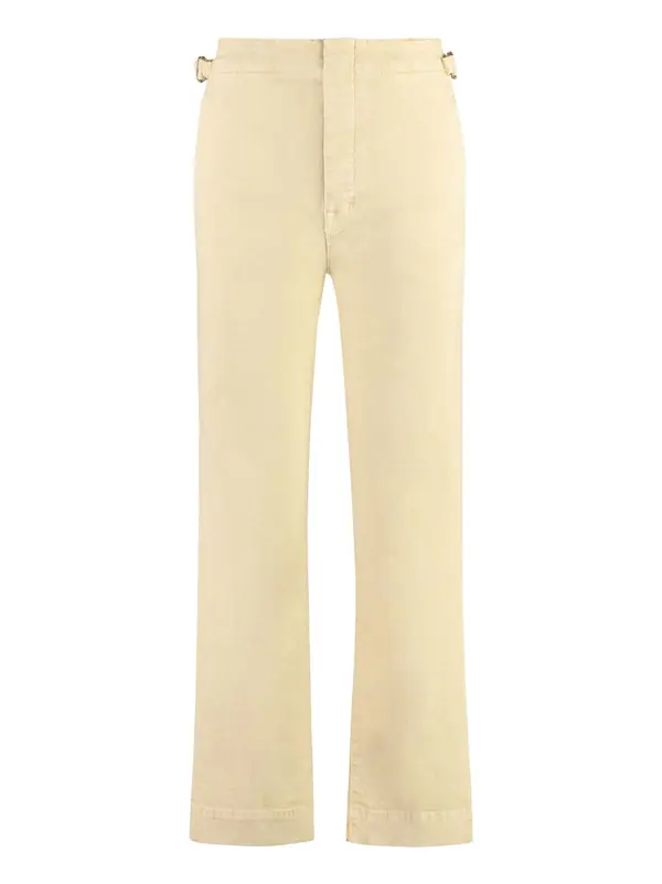 MOTHER The Cinch Greaser Trousers - Yellow