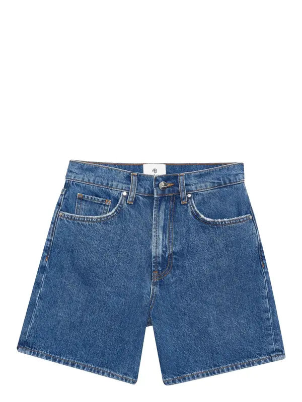 ANINE BING Kat Denim Shorts - Blue