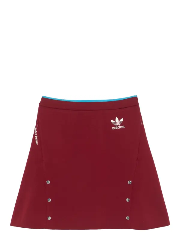 Adidas X Wales Bonner Knitted Midi Skirt - Red