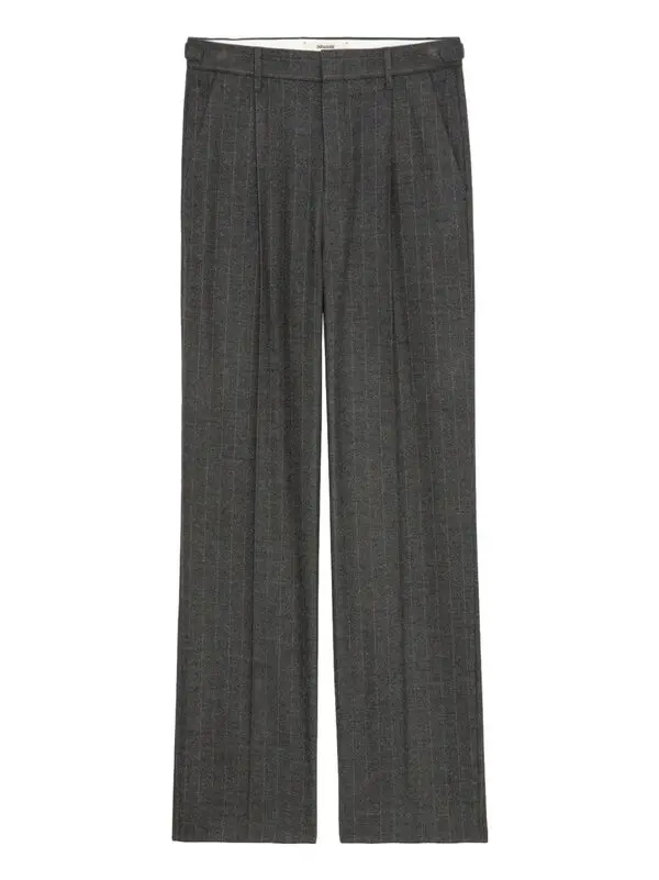 Zadig&Voltaire Checkered Trousers - Grey