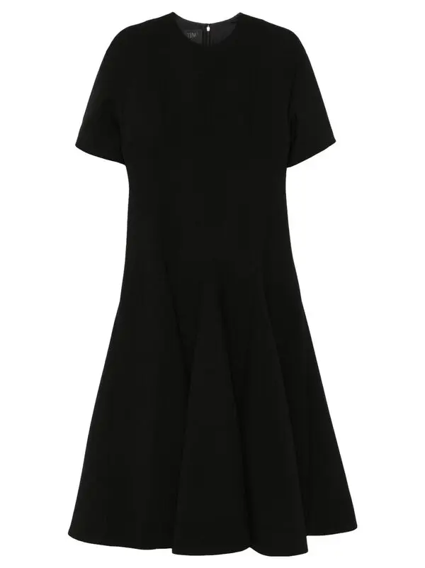 Valentino Garavani Flared Midi Dress - Black