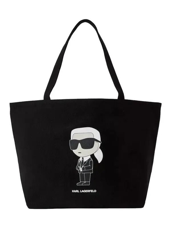 Karl Lagerfeld Ikon Tote Bag - Black