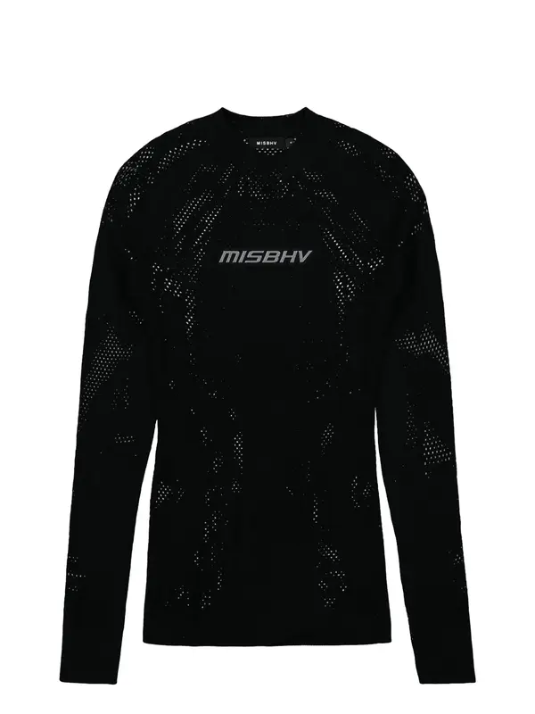 MISBHV Logo-lettering Sweatshirt - Black