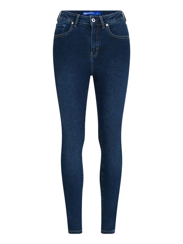 Karl Lagerfeld High-rise Skinny Jeans - Blue