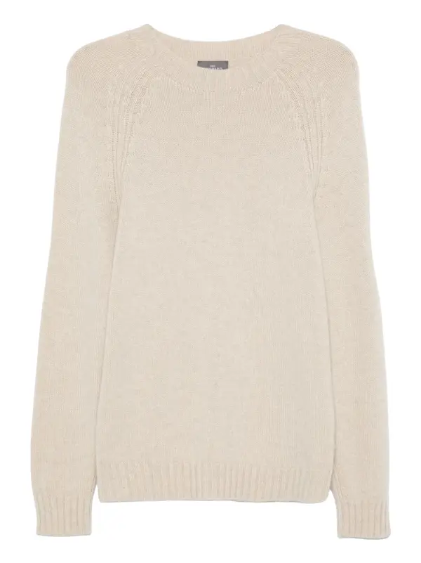 Eric Bompard Raglan-sleeves Crew-neck Sweater - Neutrals