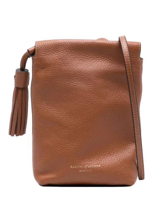 ASPINAL OF LONDON Hudson Crossbody Bag - Brown