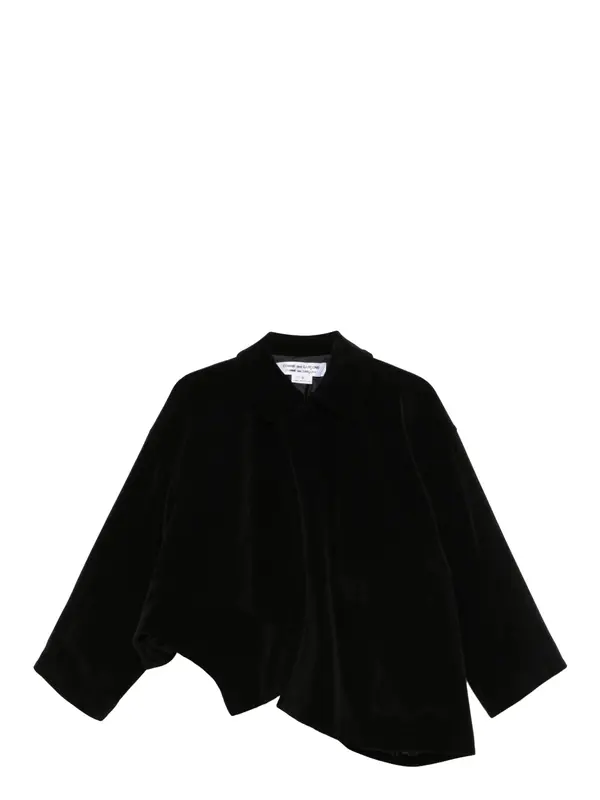 Comme Des Garçons Velvet Jacket - Black