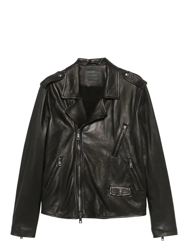 GIORGIO BRATO Leather Jacket - Black