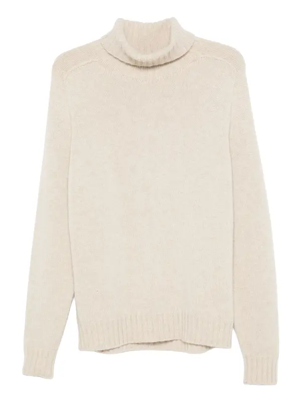 Eric Bompard Roll-neck Sweater - Neutrals