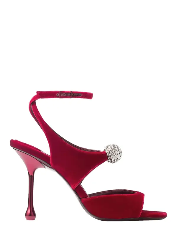 JIMMY CHOO 95 Orb Sandals - Red