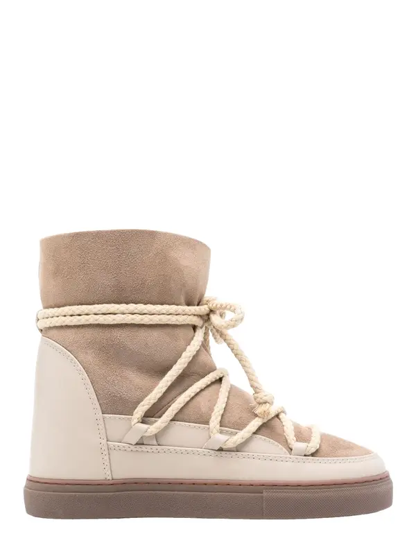 Inuikii Panelled Boots - Neutrals