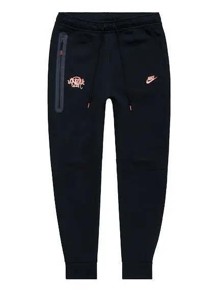 Nike Sportswear Tech Fleece X Central Cee Joggers - Black/metallic Red Bronze