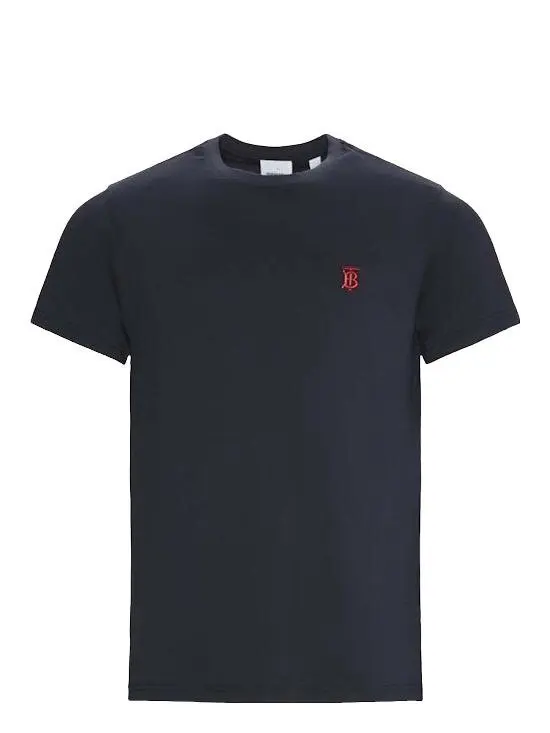 Burberry Logo T-shirt - Navy Blue