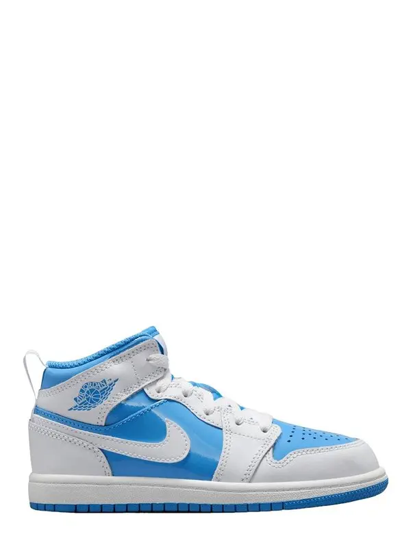 JORDAN 1 Mid Sneakers - White/legend Blue