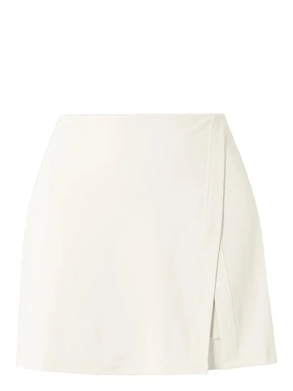 GIRLFRIEND COLLECTIVE Cass Stretch Skort - Ivory