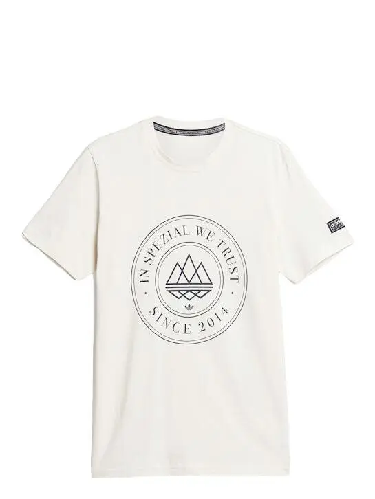 Adidas Mod Trefoil 10 Tee Shirt - Chalk White