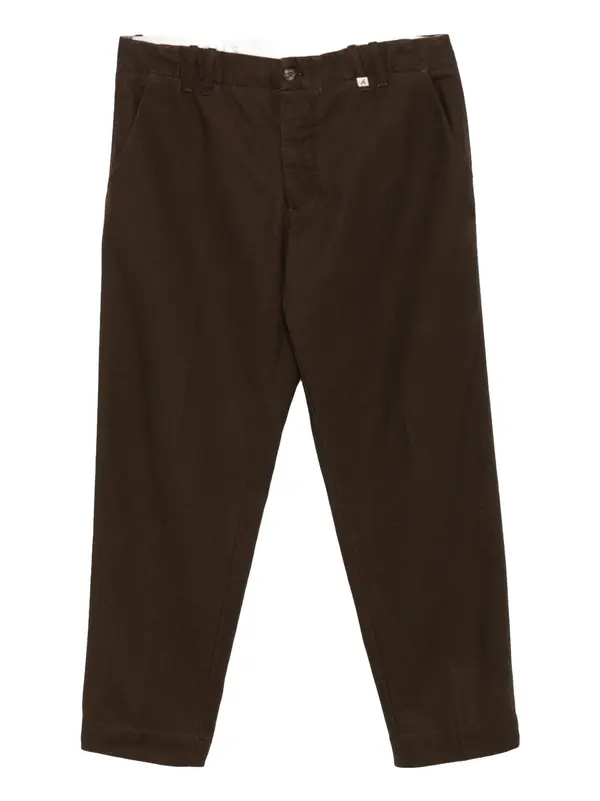 MYTHS Tapered Trousers - Brown