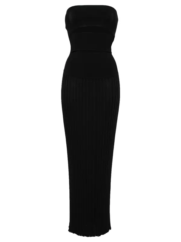 Christopher Esber Asymmetric Tank Dress - Black