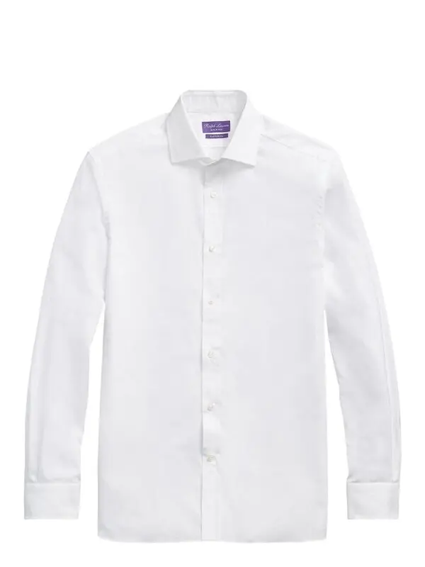 Ralph Lauren Purple Label Poplin Shirt - White