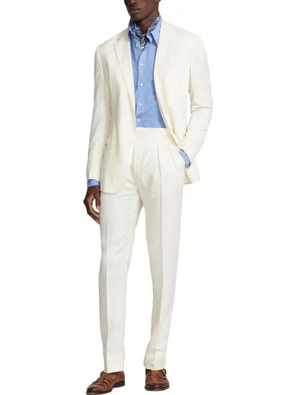 Ralph Lauren Purple Label Single-breasted Blazer - Neutrals