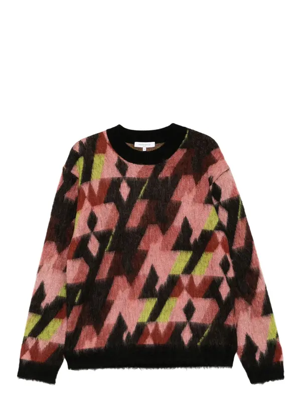 Maison Kitsuné Graphic Jumper - Pink