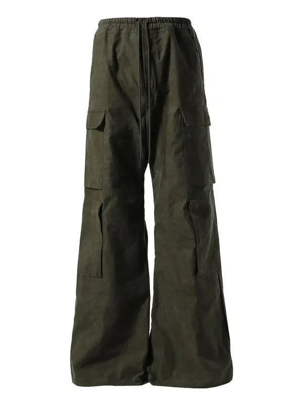 Readymade Logo-embroidered Cargo Trousers - Green