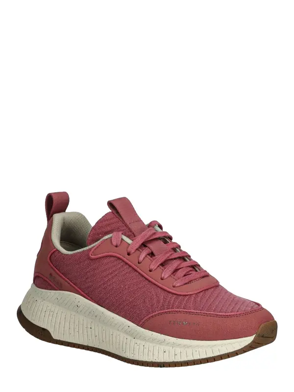 BOSS Xacbc Lace Up Trainers - Pink