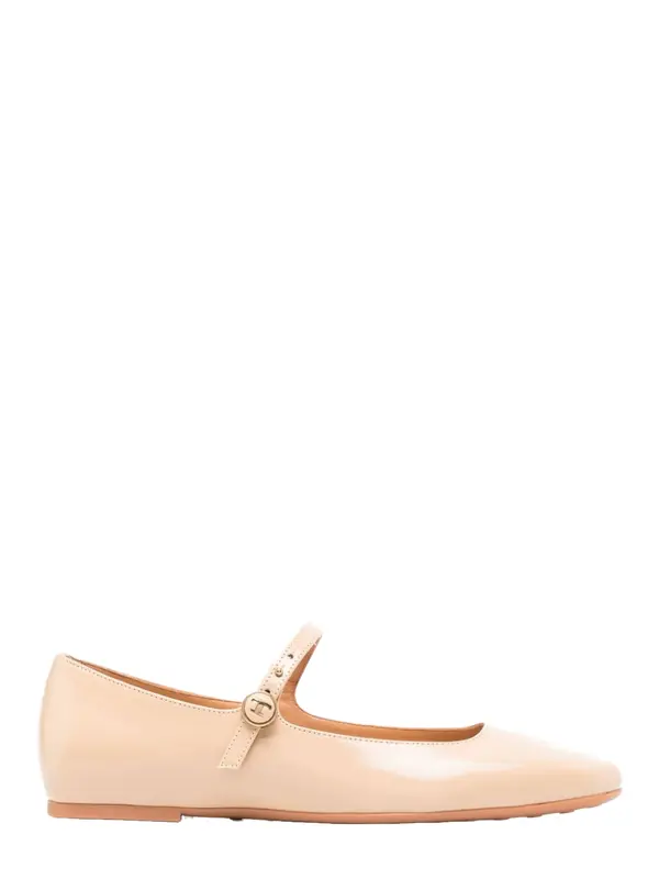 TOD'S Leather Ballet Flats - Neutrals