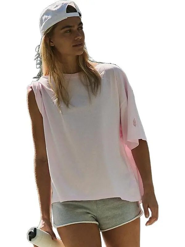 Free People Tackle Tee - Powder Pink