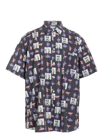 Comme Des Garçons Andy Warhol Shirt Midnight Size Cotton - Blue