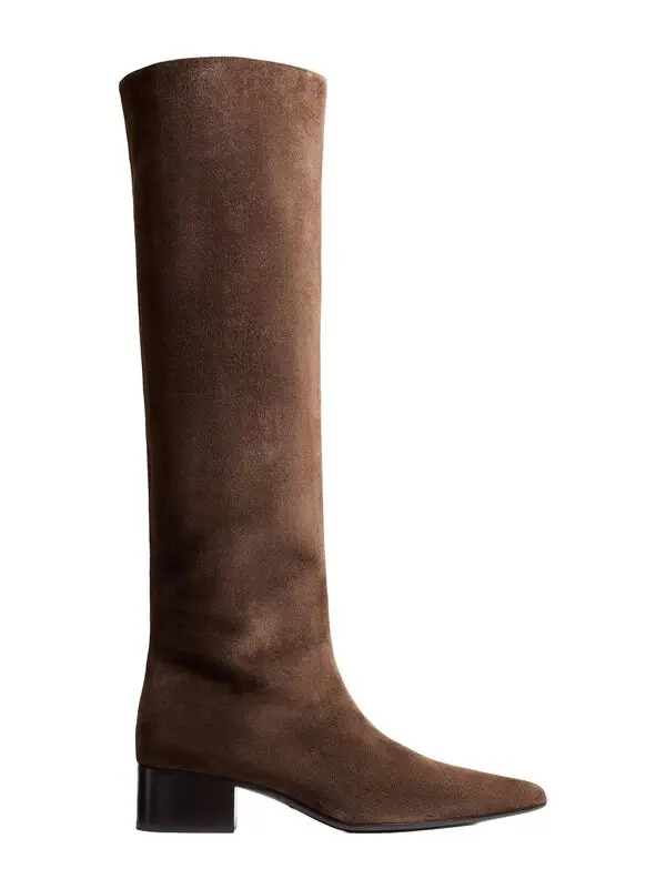 Khaite Andee Knee-high Boots - Ebano